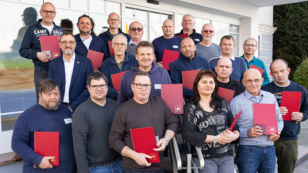 AK ehrt Mitarbeiter:innen beim WLV | Arbeiterkammer Burgenland